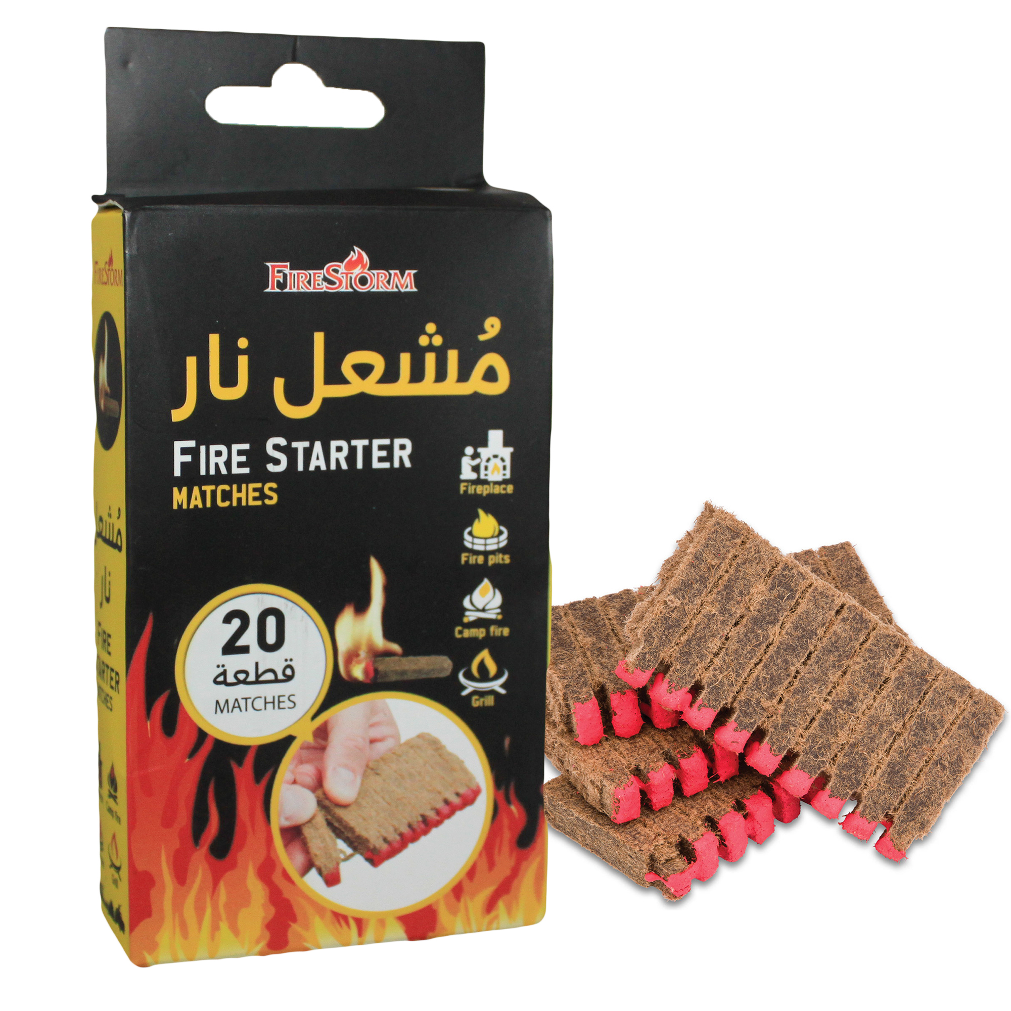 Firestorm – Fire Starter Matches - Camouflage